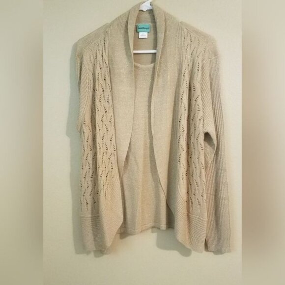 Sara Morgan | Sweaters | Sara Morgan Glitter Sweater Large | Poshmark